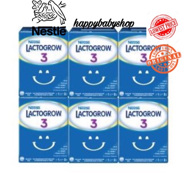Nestle Lactogrow Step 3 x 1.3kg x 6 Boxes | Shopee Malaysia