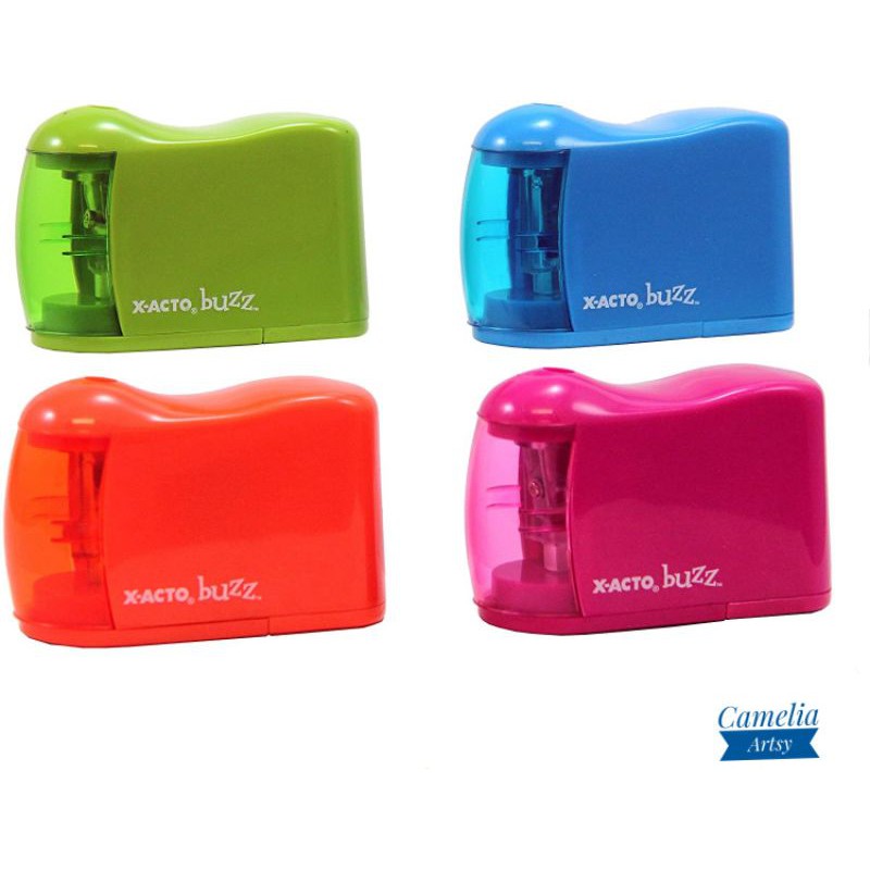 X-Acto Buzz Battery Powered Sharpener(Random col)🔥Offer🔥 | Shopee Malaysia