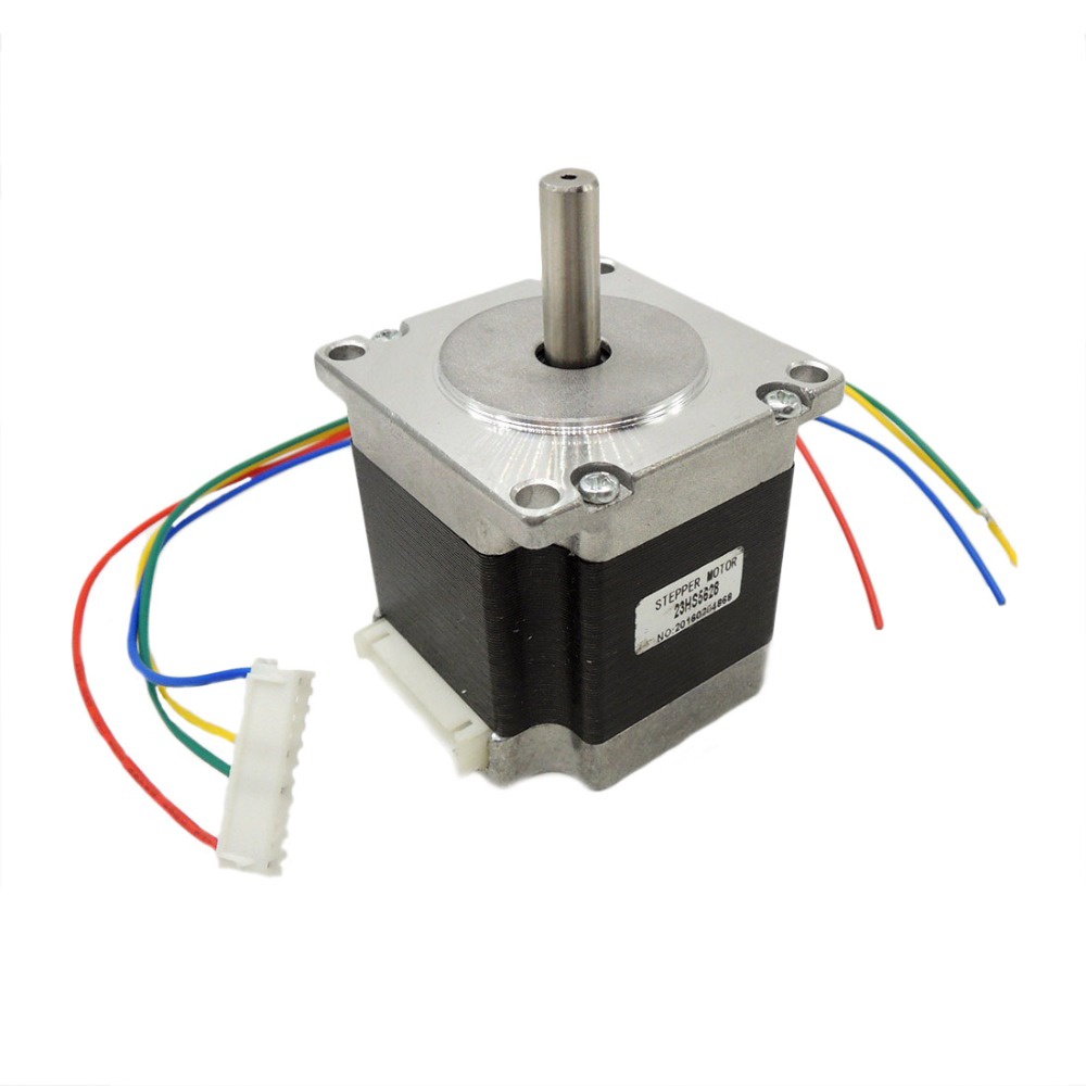 23HS5628 4-lead Nema 23 Stepper Motor 57 motor 165 Oz-in 56mm 57BYGH 2.8A CNC Laser Grind Foam ...