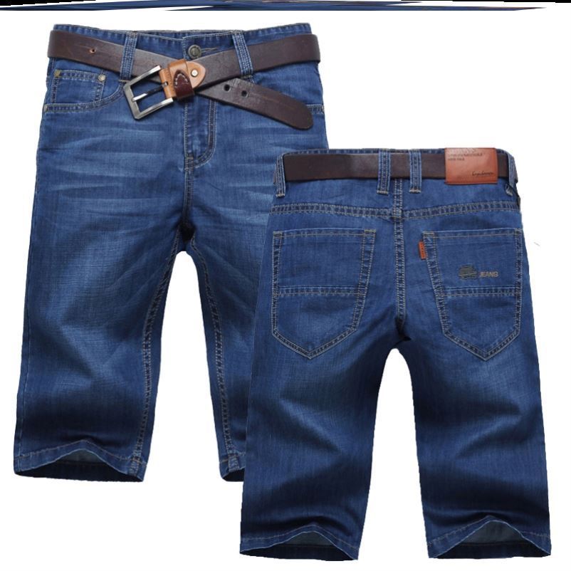 Men Jeans Short Jeans Loose Jeans Denim Pants Denim Shorts Casual Pants ...