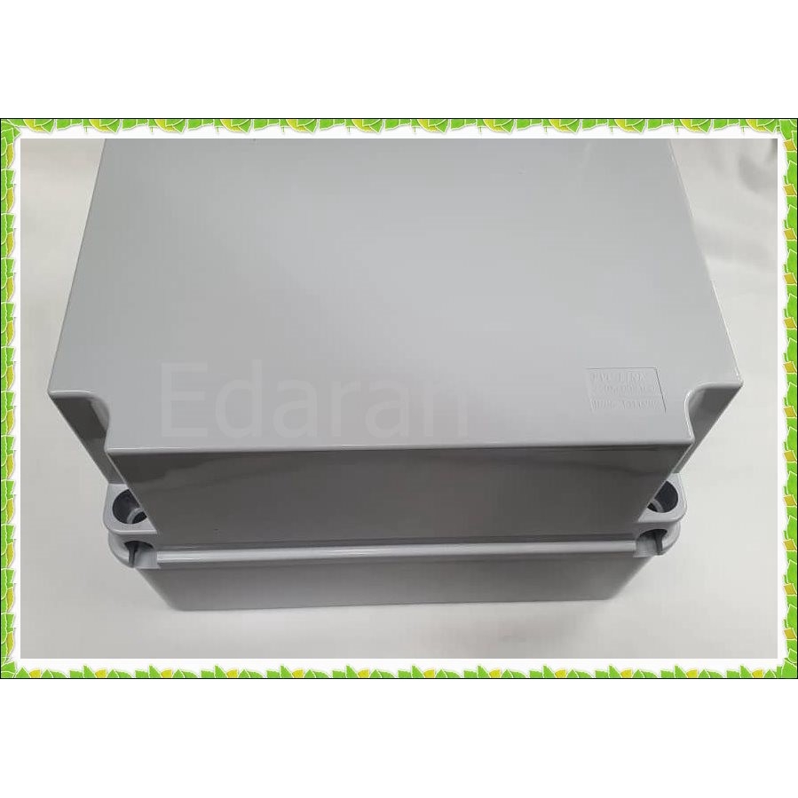 PVC LINK WEATHERPROOF ENCLOSURE BOX PEB 1086 250MM X 200MM X 160MM GREY ...