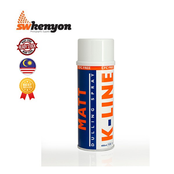 K-LINE Matt Dulling Spray (it effectively dulls any polished object to ...