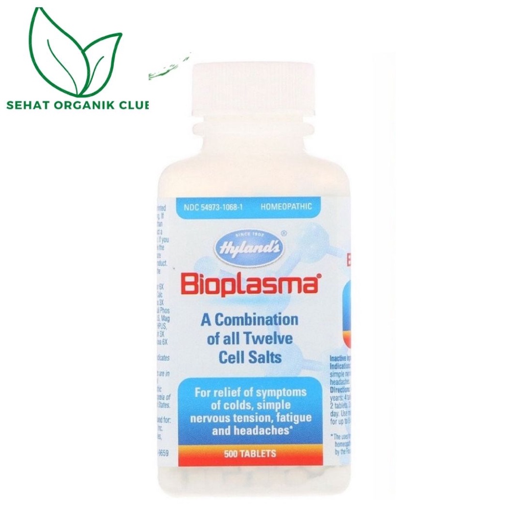 Hyland's Bioplasma 500 Tablets | Shopee Malaysia