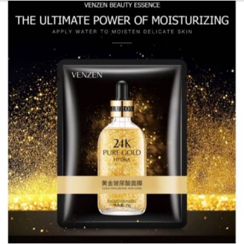 Veze Venzen 24K Pure Gold Hydra Mask Hyaluronic | Shopee Malaysia