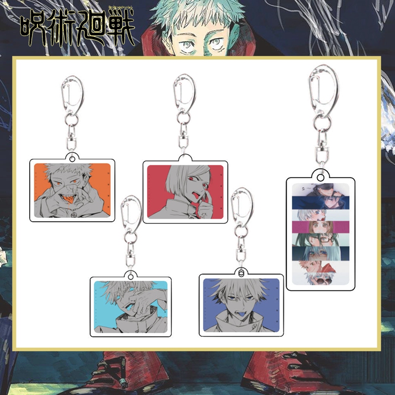 Jujutsu Kaisen Keychain Kugisaki Nobara Satoru Yuji Itadori Acrylic Key ...