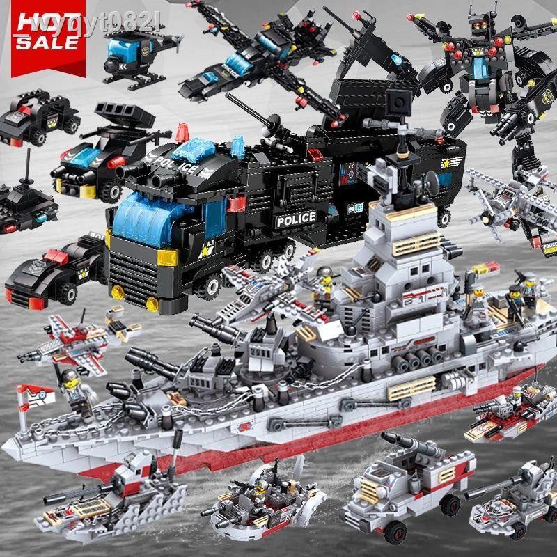 ☊Sesuai dengan blok bangunan ketenteraan Lego kapal tangki kapal ...