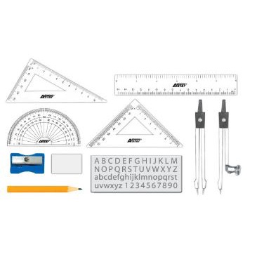Oxforg Geometry Set / Oxforg Mathematical Instruments / Perfect Set ...