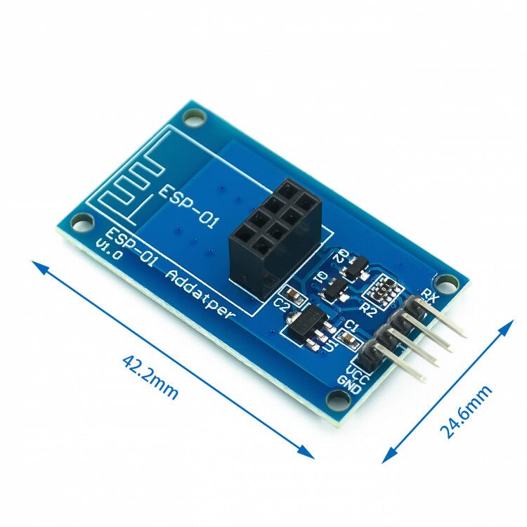 Esp8266 Esp 01 Esp01 Serial Wireless Wifi Module For Arduino Transceiver Receiver Adapter Board