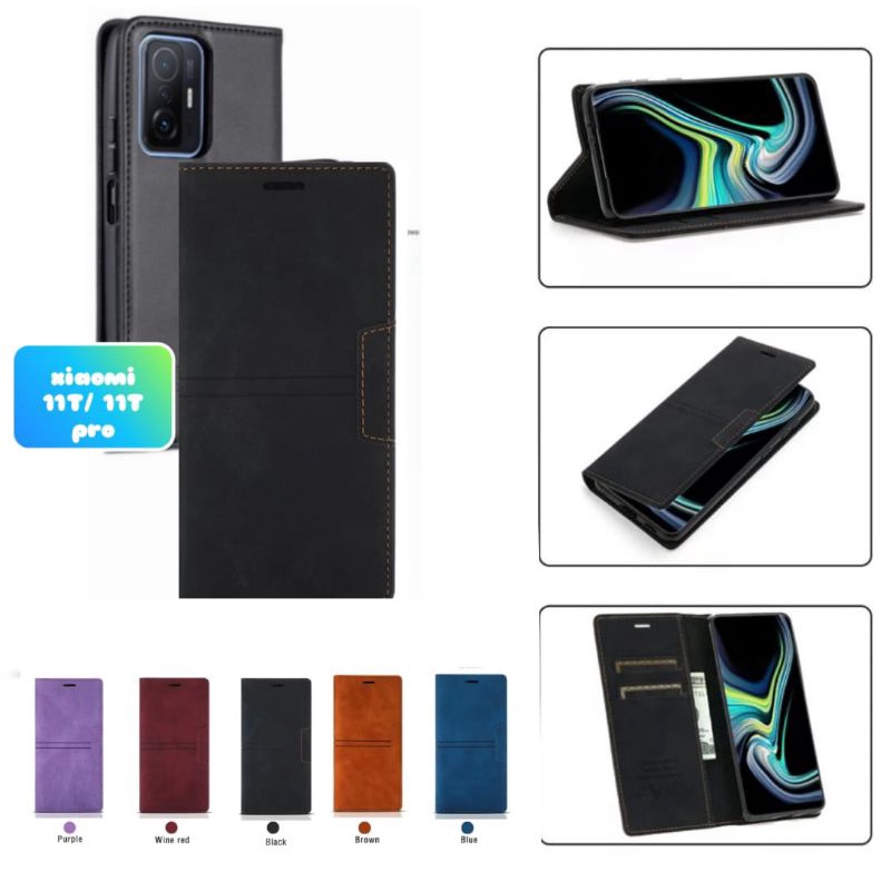 Case Xiaomi 11T /Xiaomi 11T pro flip case Magnetic Wallet Premium ...