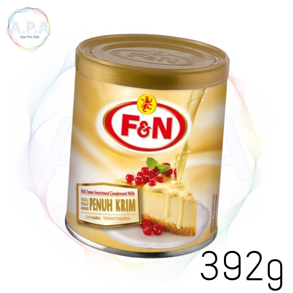 F&N Full Cream Sweetened Condensed Milk | Susu Pekat Manis Penuh Krim 392g | Shopee Malaysia