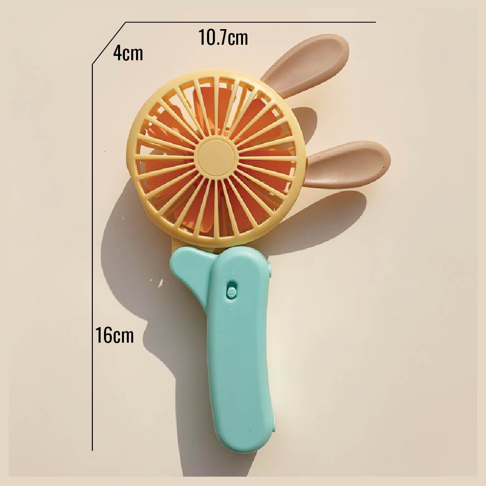 [USB] Rabbit Manual Mini Fan_Hand Pressure KD178 *Ready Stock* | Shopee ...