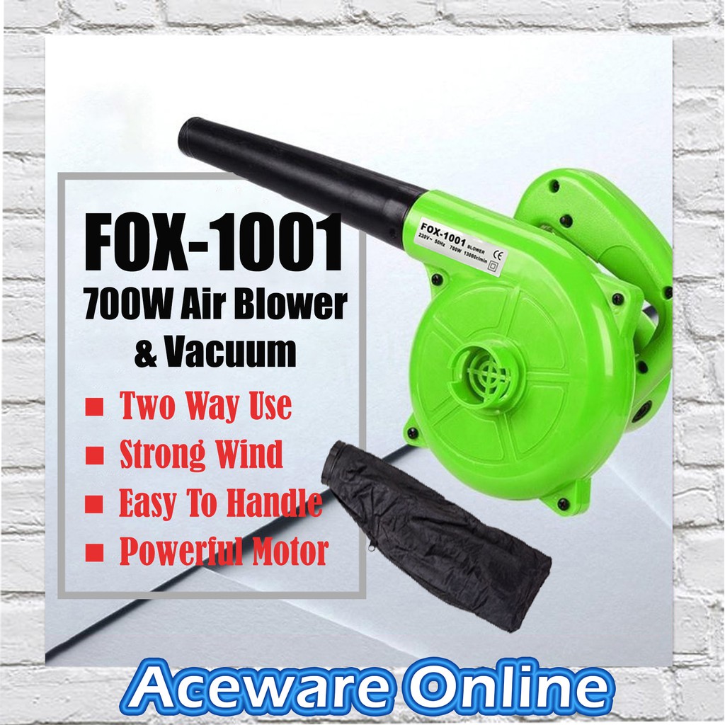 FOX 700W Multifunctional Electric Handheld Air Blower & Dust Vacuum ...