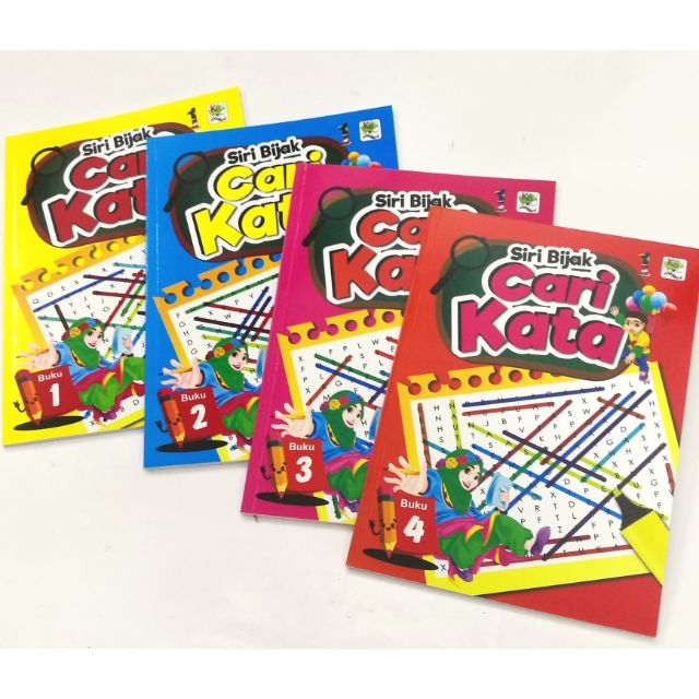 Cari Kata Melayu Words Search Puzzles Alphabetical Maze Buku Ativiti ...