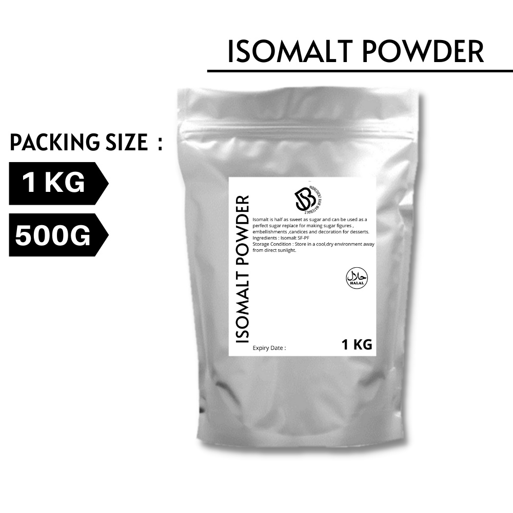 Isomalt Powder sugar lollipops hard candy powder pearl bakery sweets ...