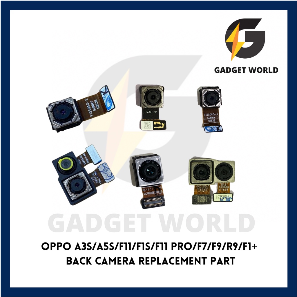 GADGET WORLD - Back Camera/ Kamera Belakang for OPPO A1K/A3S/A5S/A9/A12 ...
