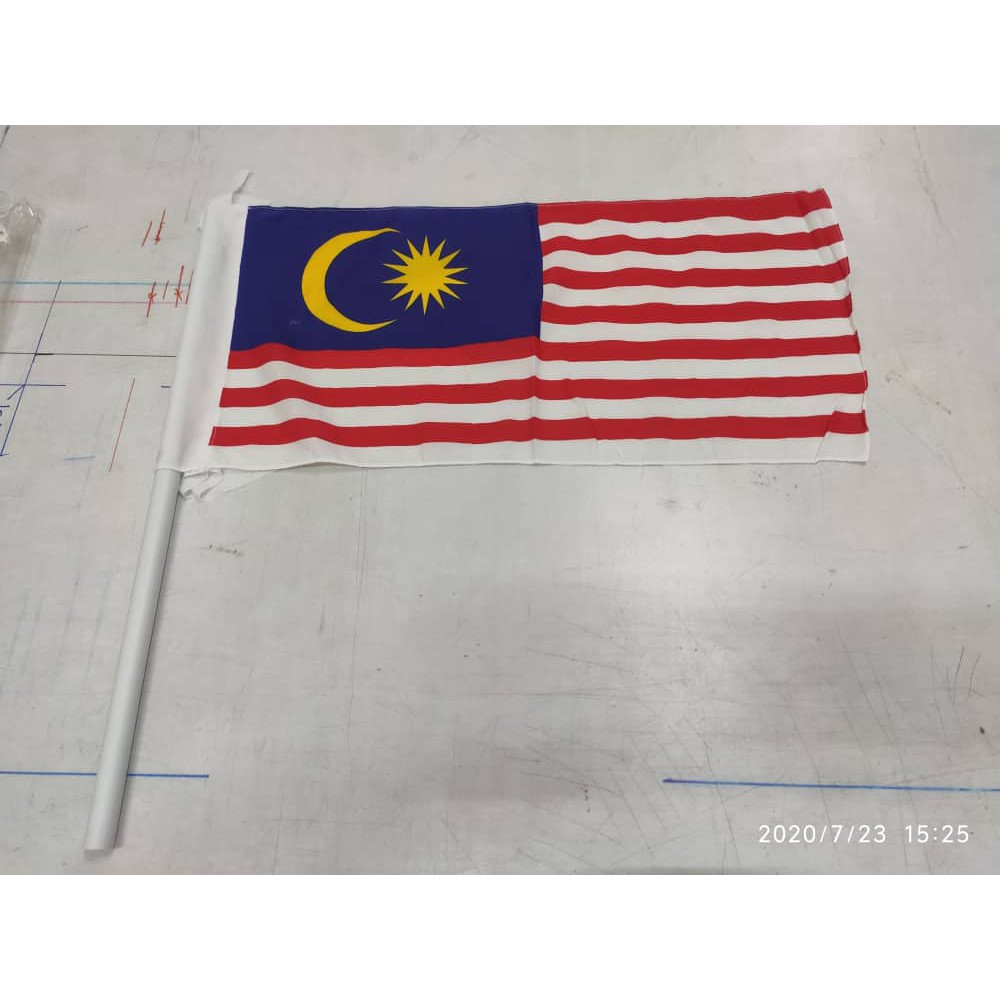 (Cotton)1x2 ft Bendera Tangan/Hand Flag/Handflag *Ready Stock* | Shopee ...