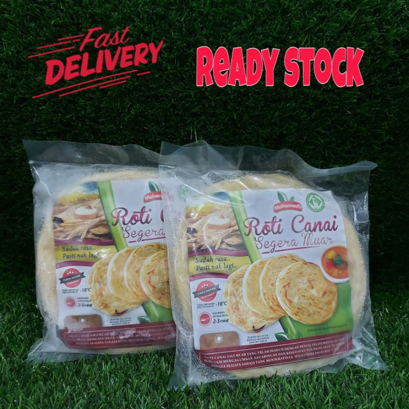 ROTI CANAI SEGERA MUAR FAMOUS SEDAP DAN LEMBUT | Shopee Malaysia