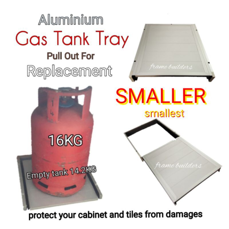 (Special)Gas Cylinder Roller/Aluminum Gas Tray For Smaller Compartment ...
