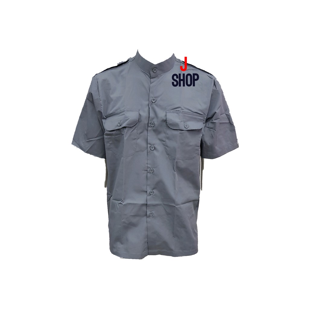 UNIFORM KOKURIKULUM SEKOLAH-BAJU KEMEJA PENGAKAP LENGAN PENDEK(BAJU ...