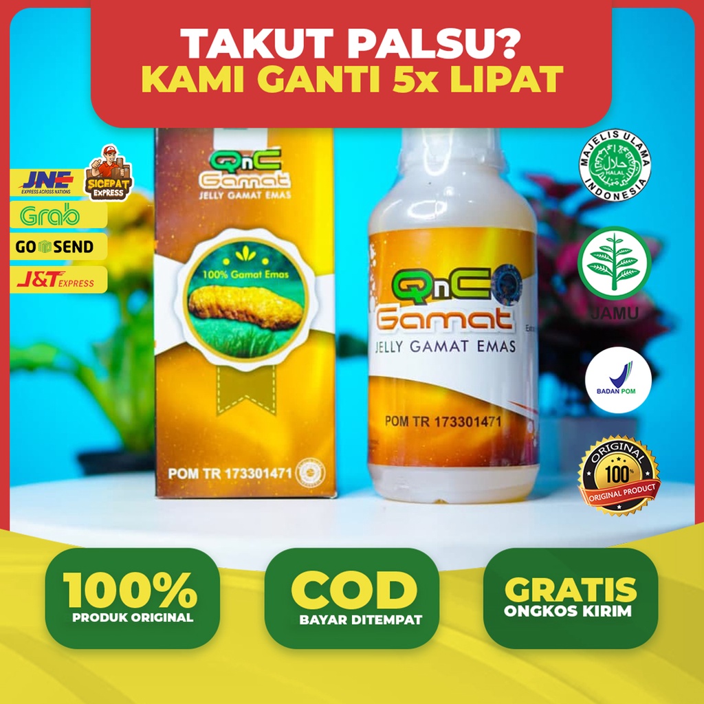 Qnc Jelly Gamat 100% Original - Vitamin Jelly Gamat - Qnc Gamat Herbal ...