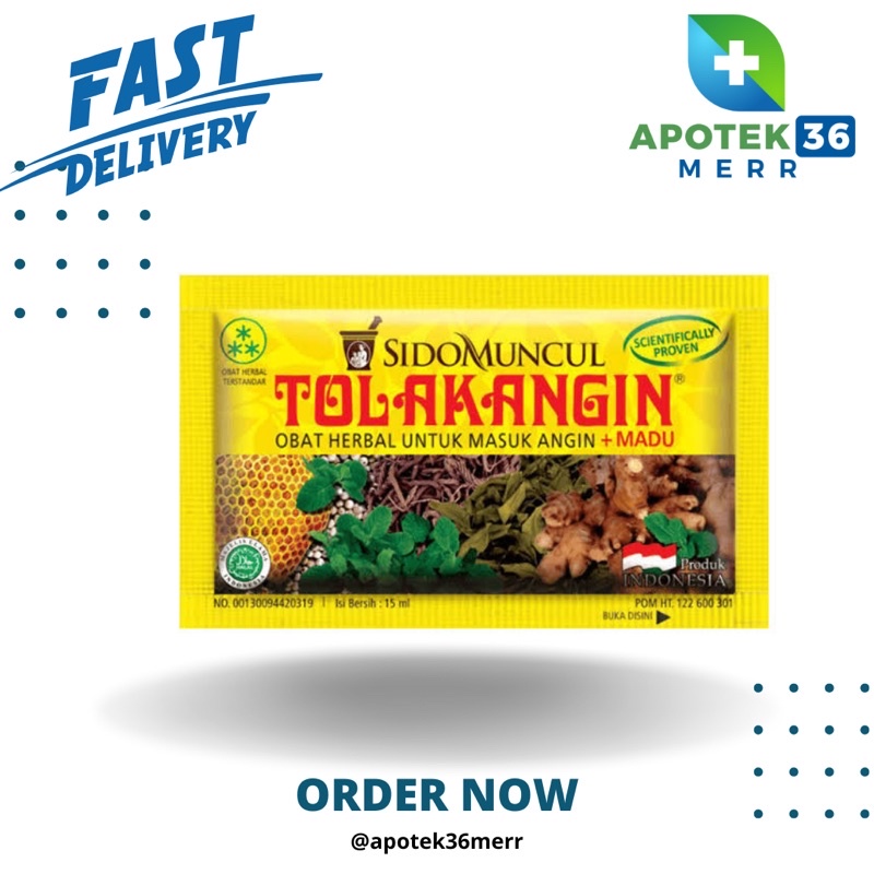 Tolak ANGIN TOLAKANGIN LIQUID IN THE WIND SACHET | Shopee Malaysia