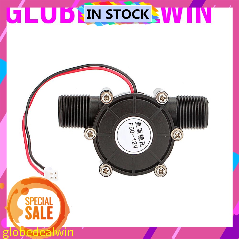 【Ready stock】DC 12V DC Generator 10W Micro-hydro Water Turbine Charging ...