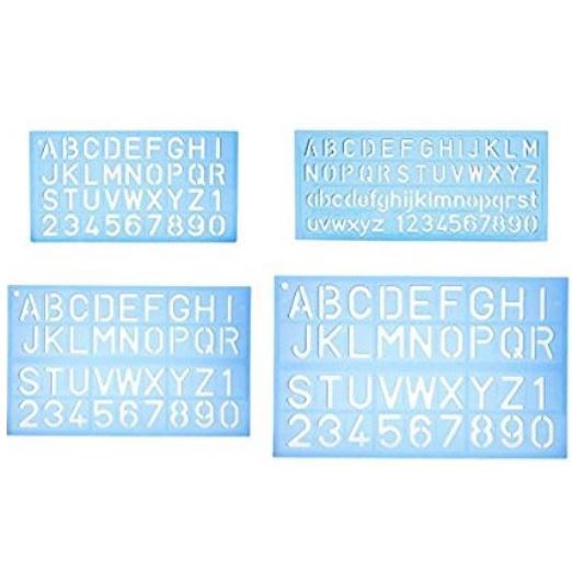 Plastic ABC Stencil Plate (Art/Drawing/Kids Learning) | Shopee Malaysia