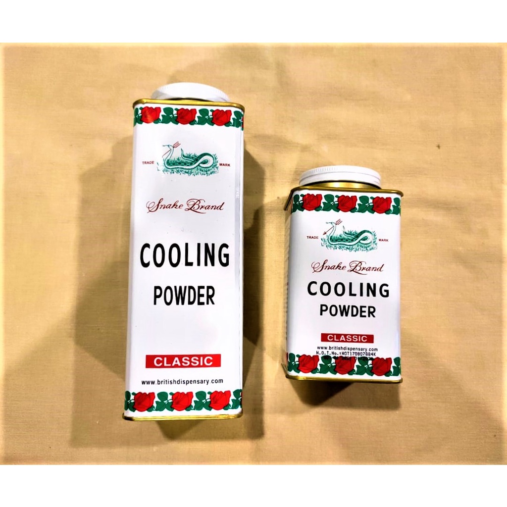 Snake Brand Classic Prickly Heat Cooling Powder 150G / 300G | Shopee ...