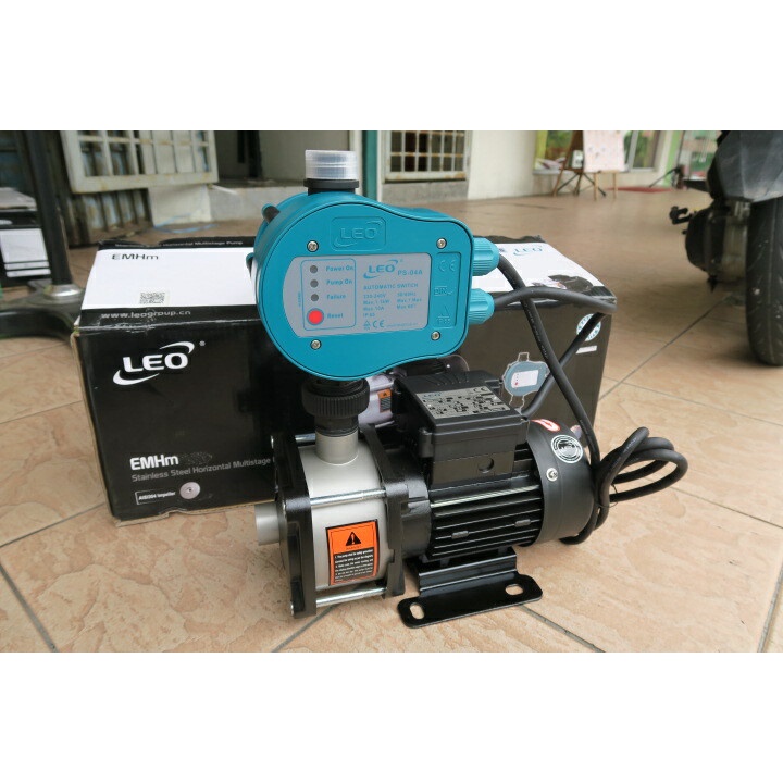 Leo (0.37kW / 0.5Hp) 2-3-PC Multi-Stage Stainless Steel Booster Pump ...