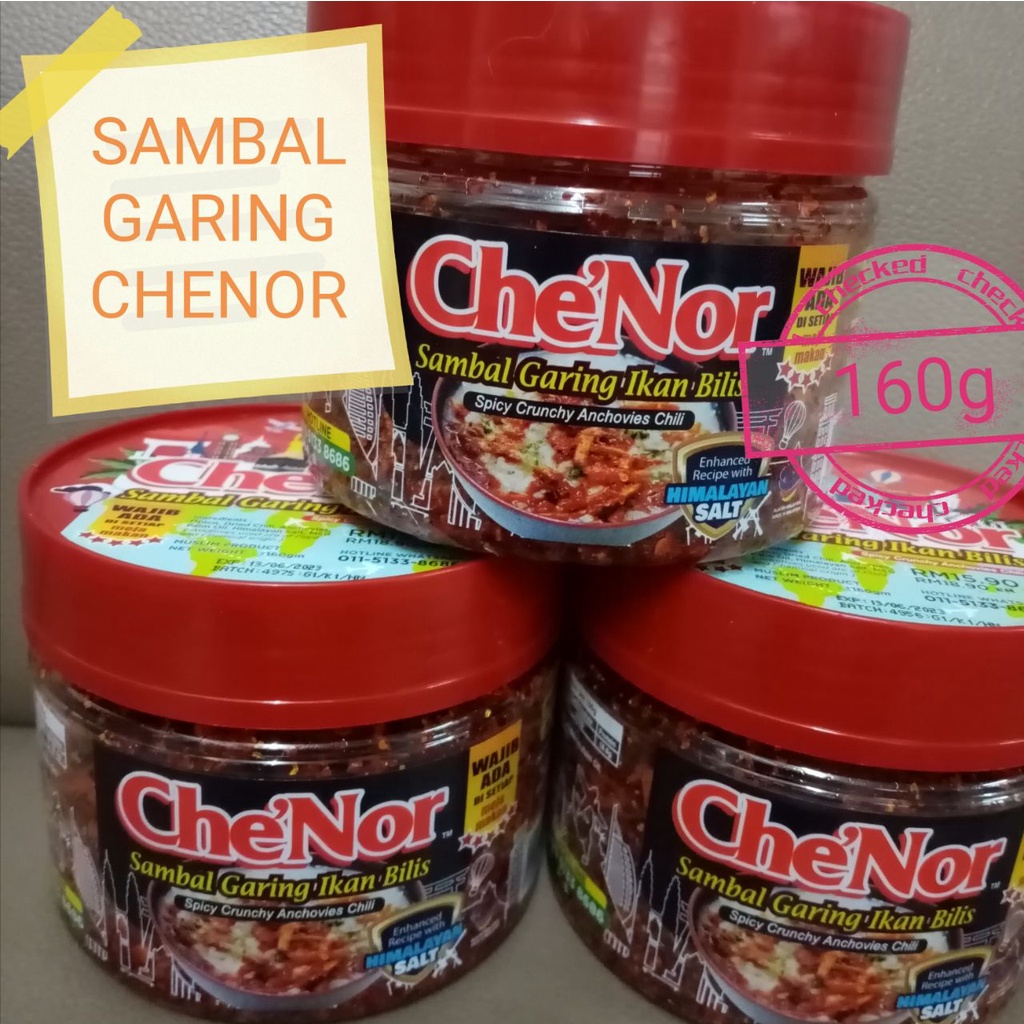 SAMBAL GARING IKAN BILIS CHENOR - MENU TAMBAHAN | Shopee Malaysia