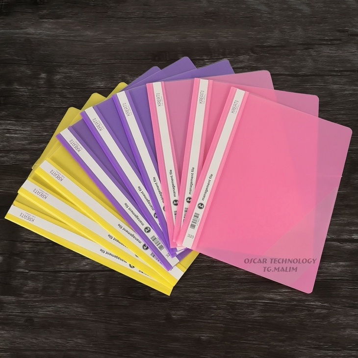 A4 Pvc Color Plastic Management File Report File Folder Fail Poket