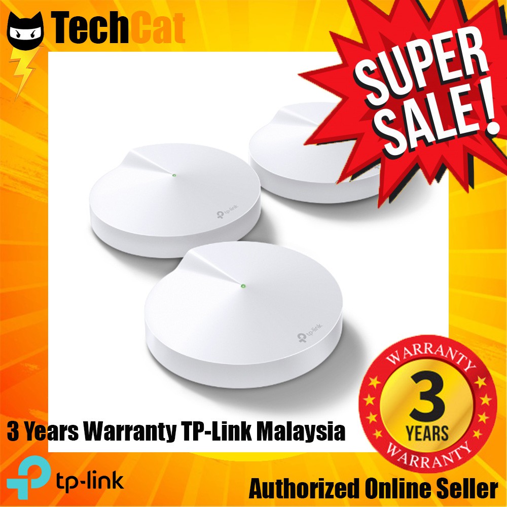 TP-Link Deco M9 Plus AC2200 Smart Home Mesh Wifi Wireless system For Unifi Turbo/Maxis/TIME Deco ...