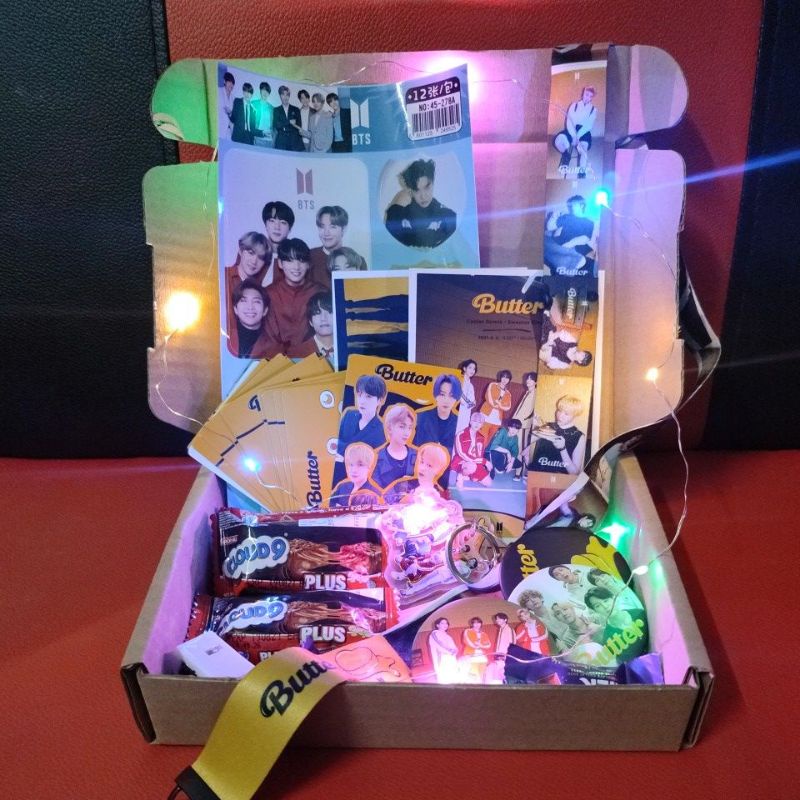 KPOP - BOX COKLAT BTS BUTTER Surprise birthday present ( free box ...
