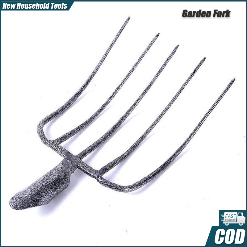 【Gardening tools】Five Fork Pile Of Poticure Tape Tape Digging Straw ...