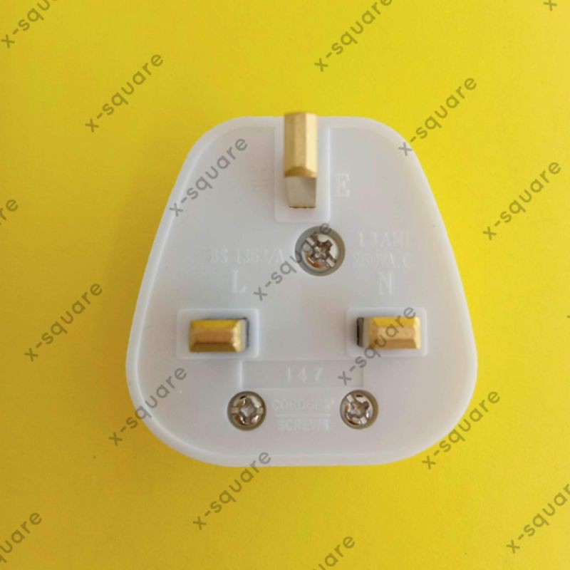 SCREWMAN 13A SIRIM Plug Top with Fuse (Bakelite) | Shopee Malaysia