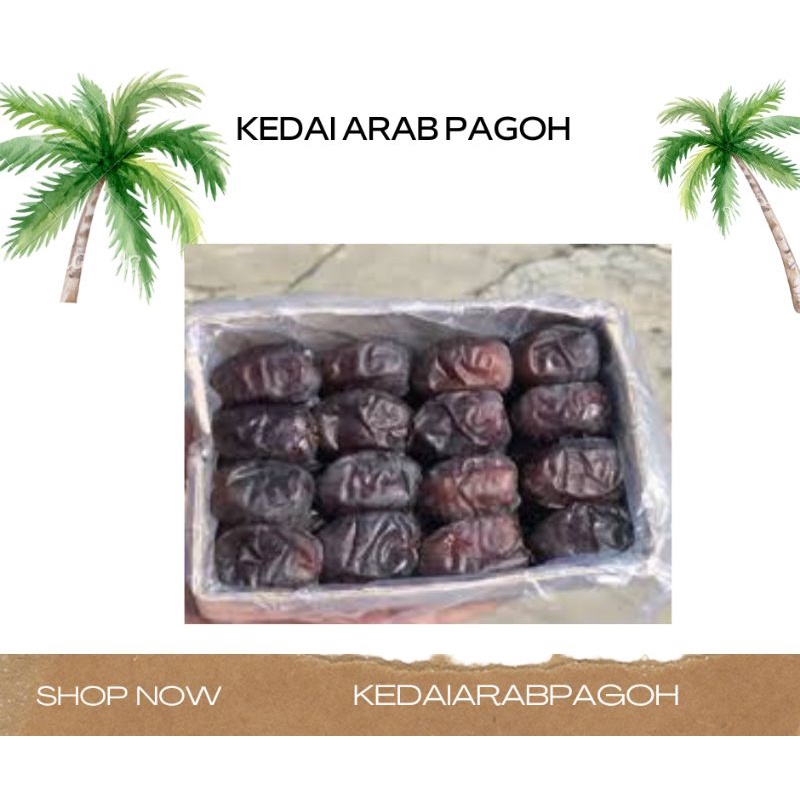 KURMA ROTAB 1 kotak 600g+- FRESH kurma madu | Shopee Malaysia