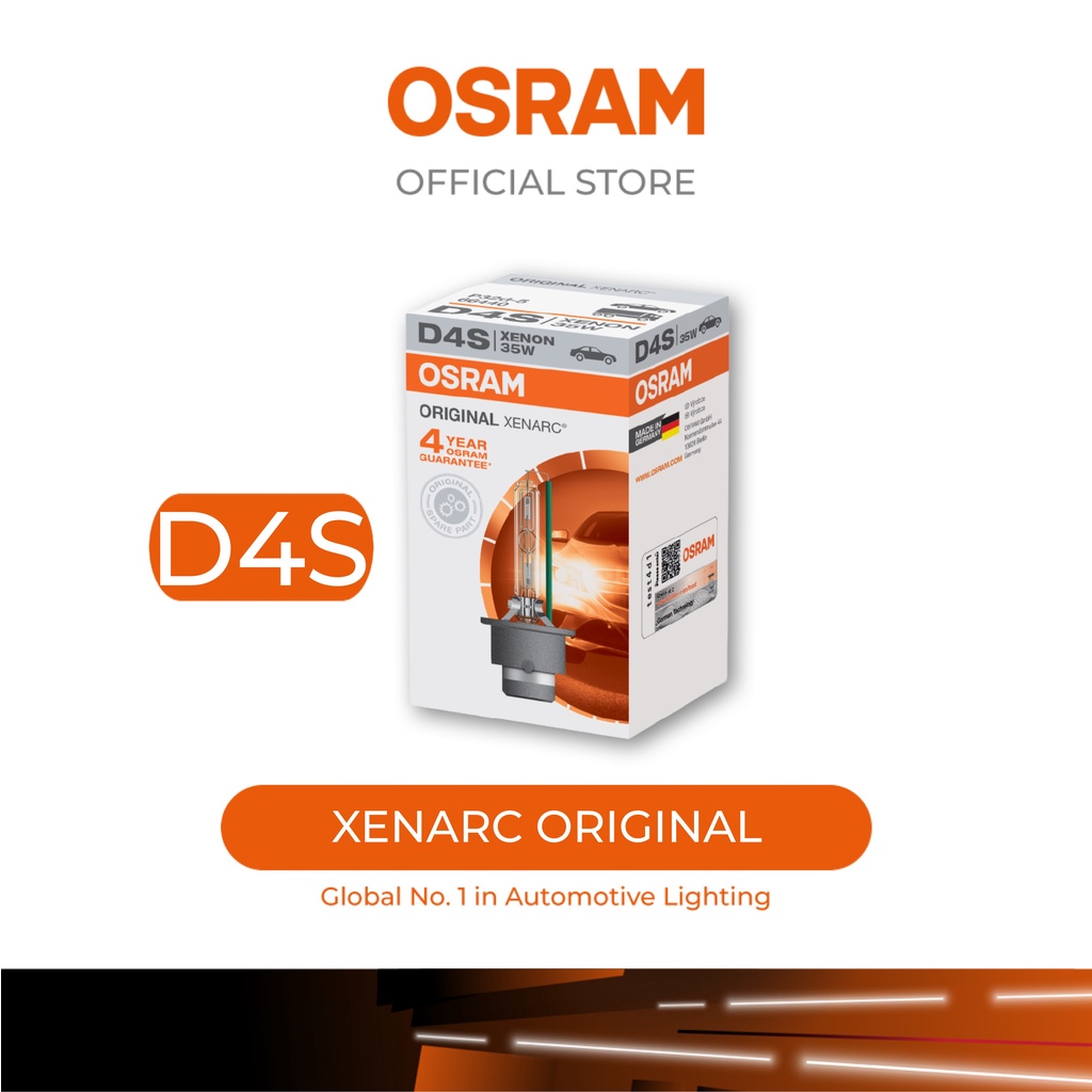 OSRAM XENARC Original | HID | 1 PC | All Sizes | D1S, D2S, D3S, D4S ...