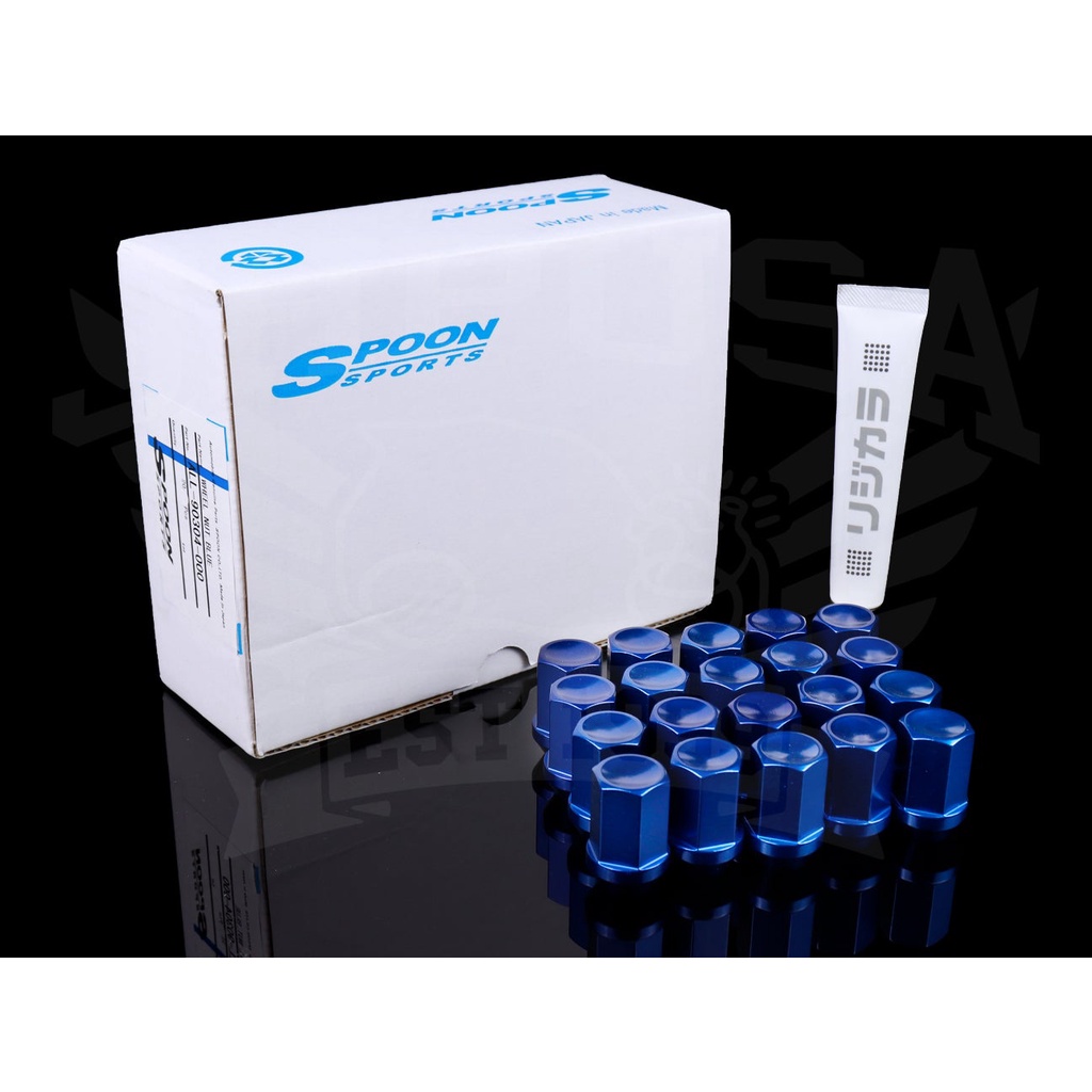 Spoon Wheel Rim Nut Blue, Red & CRMO Honda Civic EG EK EP FD Integra ...