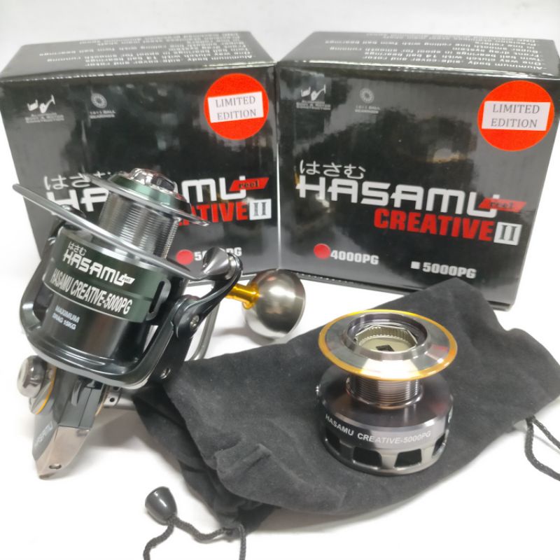 HASAMU CREATIVE II SPINNING REEL | Shopee Malaysia