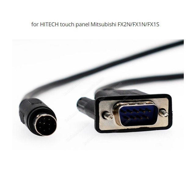 Mitsubishi PLC DB-9pin Cable PWS6600-FX Hitech PWS6600 PWS6500 PWS5610 ...