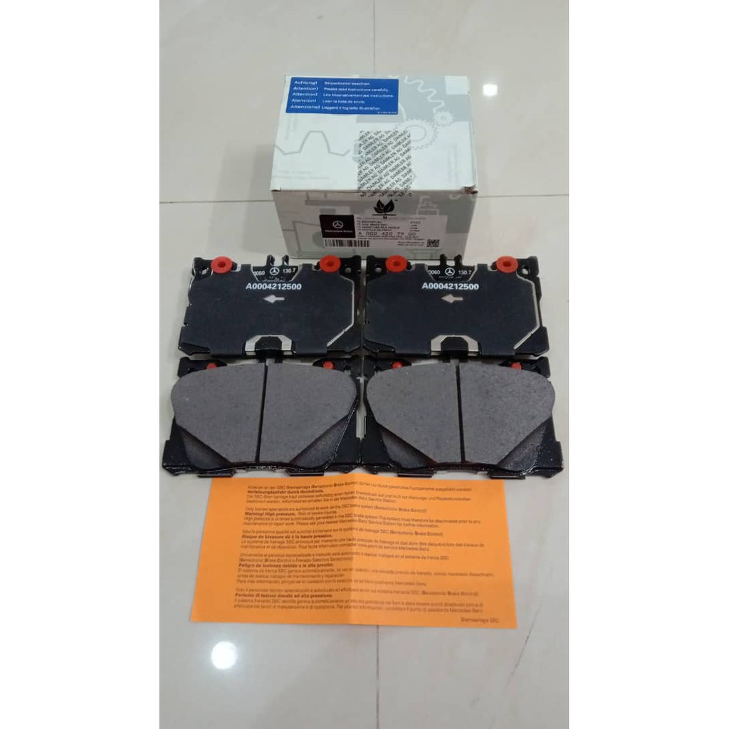 0004207900 FRONT BRAKE PAD MERCEDES W205 AMG W257 CLS W213 E CLASS W238 ...