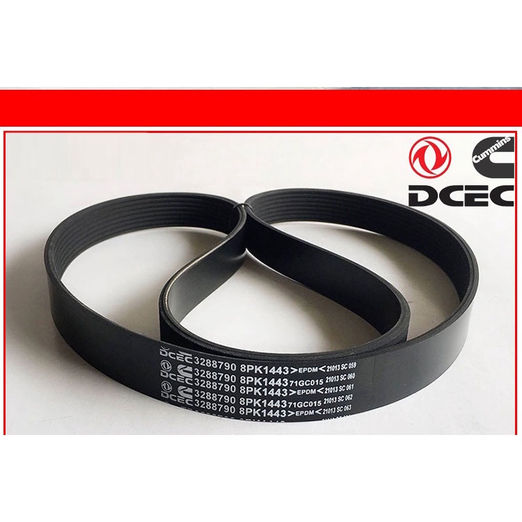 Fan Belt Cummins Engine 3288790 Diesel Generator Spare Parts | Shopee ...