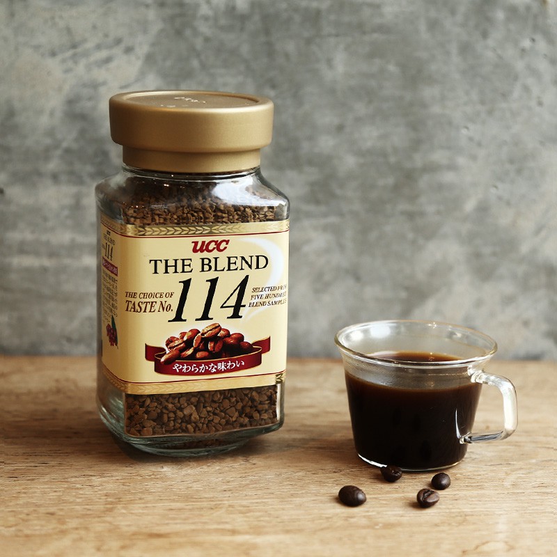 UCC 114 The Blend instant coffee 90g/100g per Jar selected from five ...