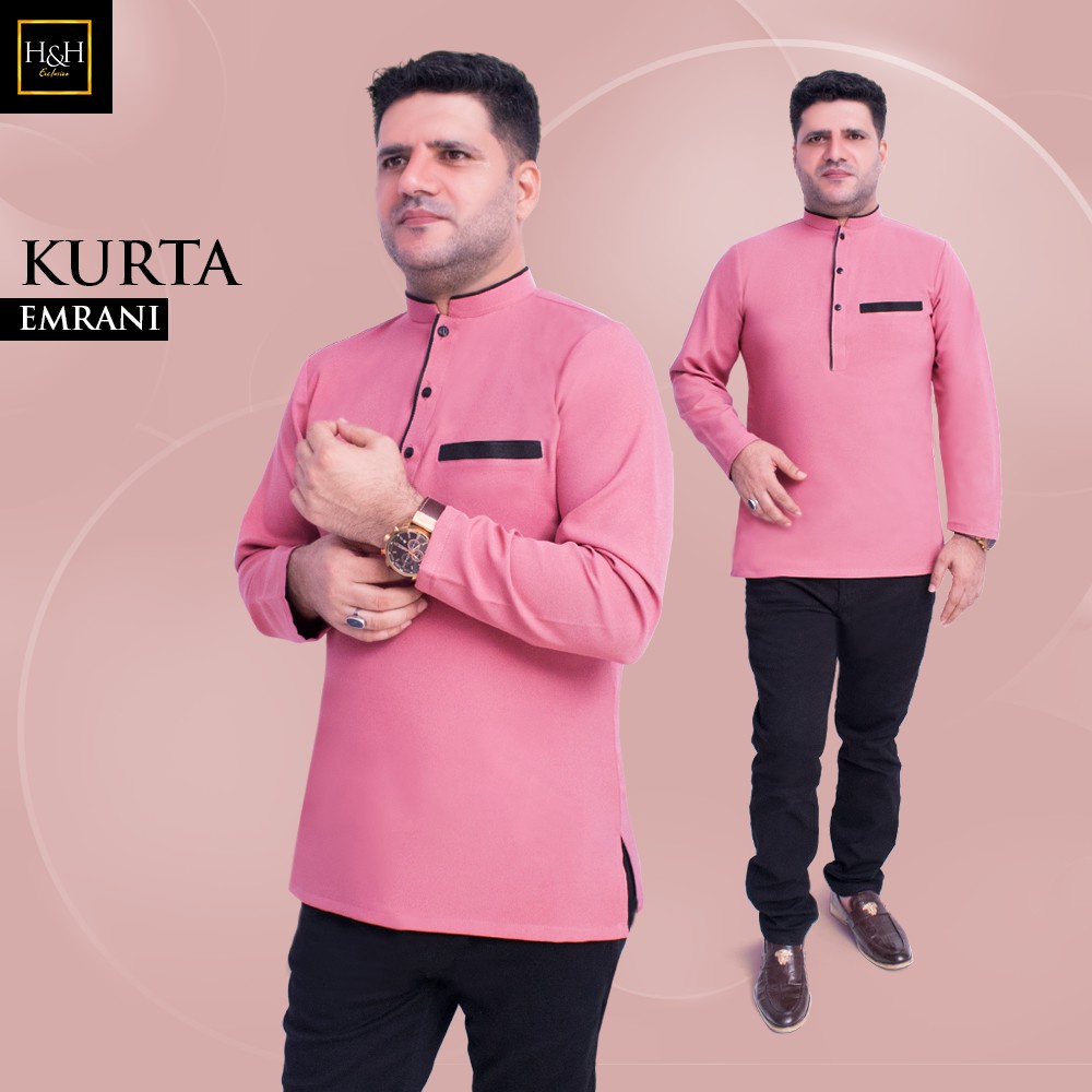 Elegant Kurta Emrani for Muslim Men V2 AmExclusiveStuff | Shopee Malaysia