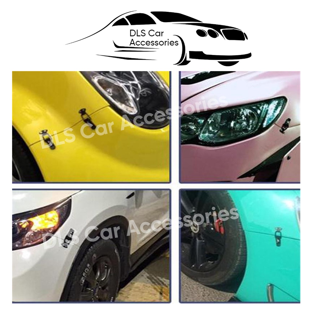 Car Universal Car Bonet Bumper Clip for Myvi Axia Alza Waja Vios City ...