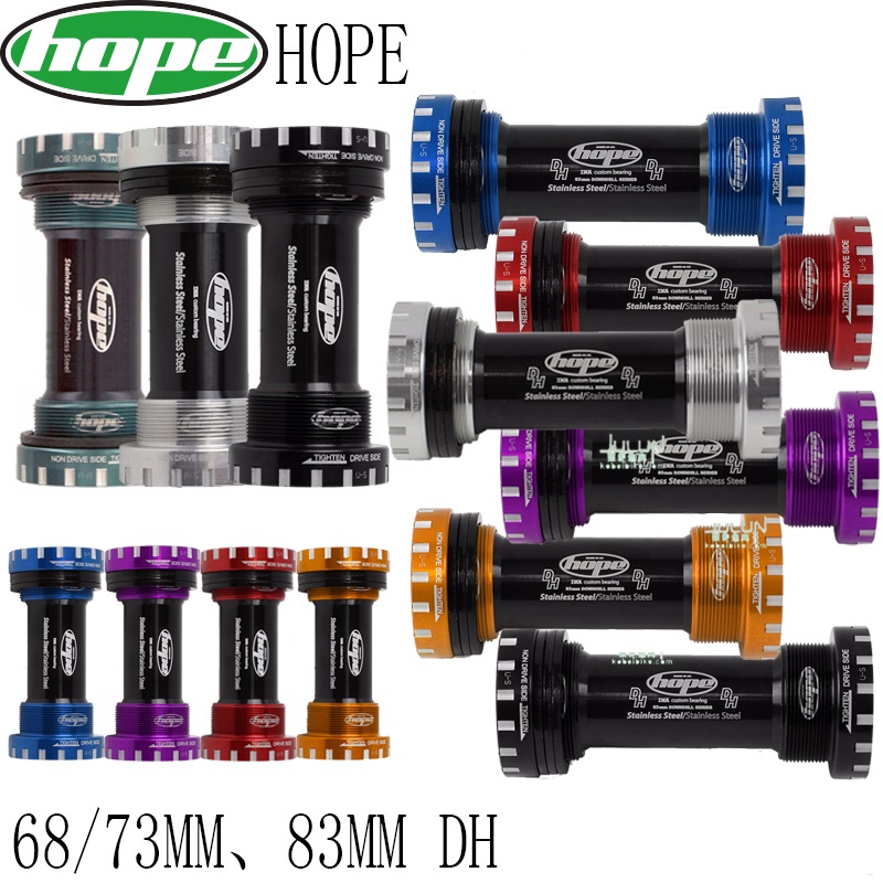 HOPE Bottom Bracket 68/73 83 DH (threaded) BSA 24mm & 30mm Crank Arm ...
