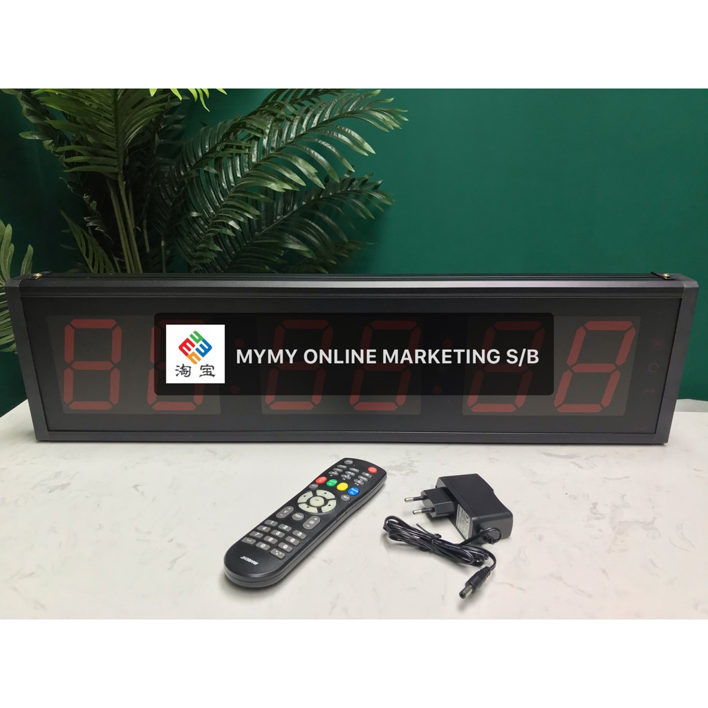LED Countdown Clock Timer With Remote Control | Shopee Malaysia