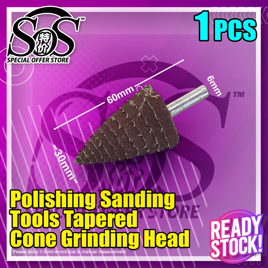 1pcs 6mm Sanding Sandpaper Burr Flap Wheel Grinding Head Grinder Burr ...