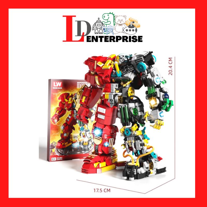 [LD] Marvel Avengers Exoskeleton Ironman Superhero Building Block Mark ...