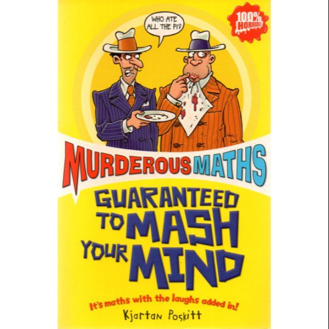 Scholastic Murderous Maths Guaranteed To Mash Your Mind book | Shopee ...